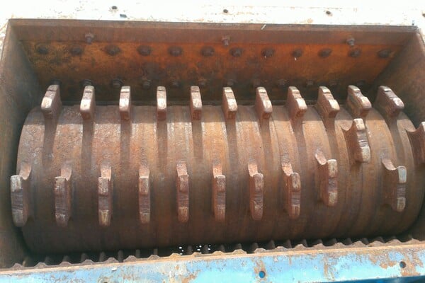 Gruendler #2448, lump breaker, 50 HP, includes extended steel base ...