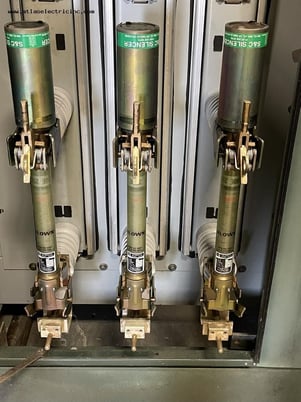 600 Amp. S &C Electric Co, 17 kv fusible load interrupter switch n3r 3 ...