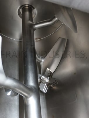 10 cu.ft. Marion #BP4-2436-UW40, 304 Stainless Steel paddle mixer, 7 HP ...