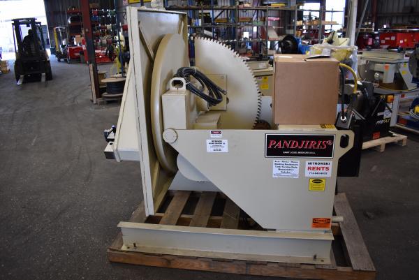4500 lb. Pandjiris #45-12AB, welding positioners, 12" COG, variable ...