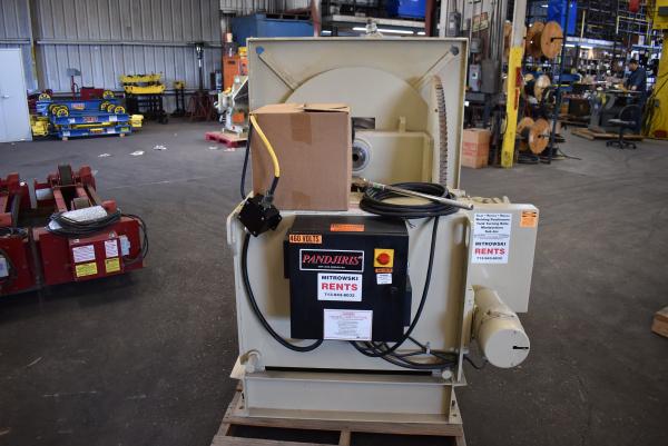 4500 lb. Pandjiris #45-12AB, welding positioners, 12" COG, variable ...