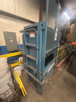 Marathon #4224, vertical baler, 42" x 24" opening, 1.5 HP, refurbished ...