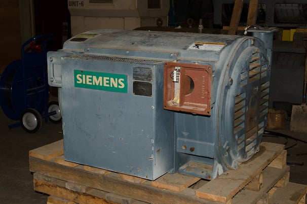 500 HP 3564 RPM Siemens, Frame 508S, DP, BB, type CG, 2300/4000 Volts ...