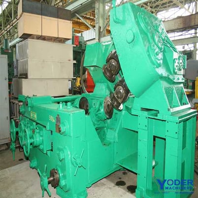 6" Sutton #2BC, 5 roll straightener, feed tables, solid state drive ...