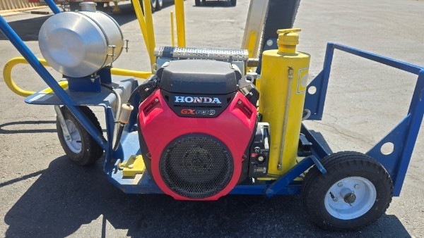 L-M Equipment #200-MP-7 Portable Yard Saw, 20 HP Gas Electric Start For ...