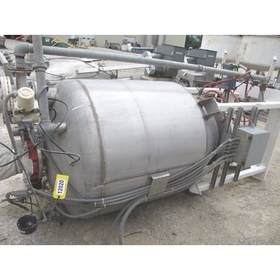 Mac Stainless Steel Dense Phase Transporter Fluidizer Pressure Tank ...