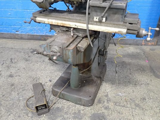 Bridgeport #Series-I, Vertical Mill, w/Foot Switch, Head Turned ...