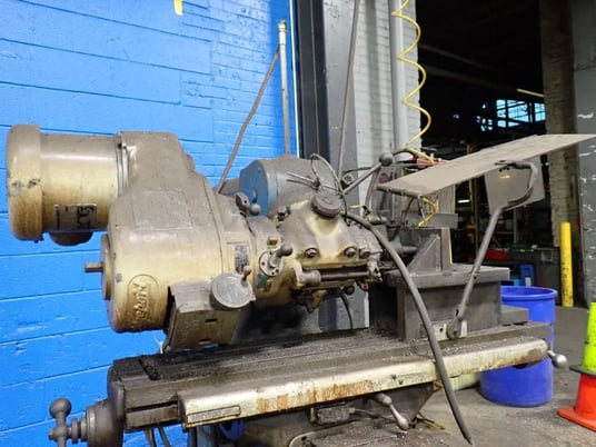 Bridgeport #Series-I, Vertical Mill, w/Foot Switch, Head Turned ...