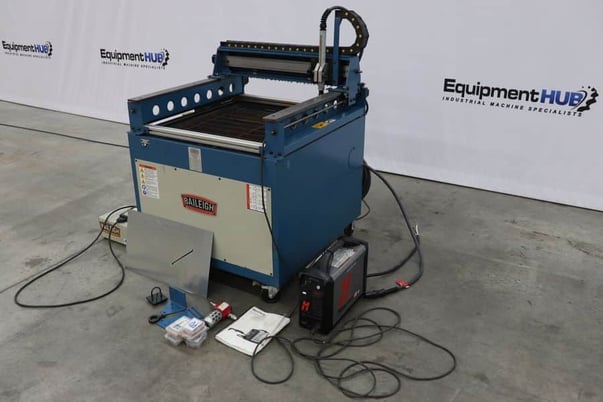 Baileigh #PT-22, CNC plasma table with Hypertherm Powermax 45XP, 2' x 2 ...