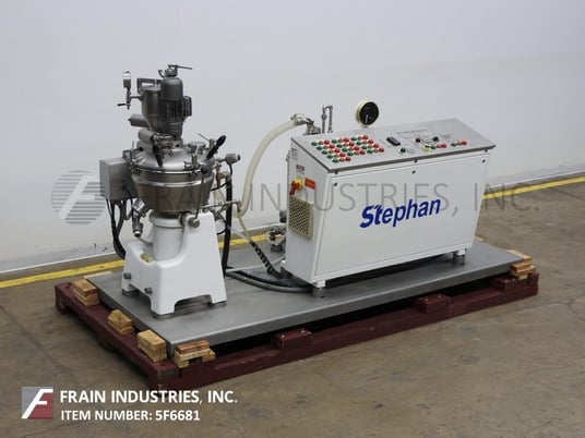 Stephan Machinery #UMHC40E-PILOT, 40 liter, Stainless Steel, steam ...