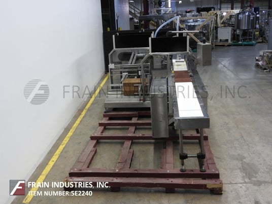 Fallas #JR-VAC-CE, automatic, top load, robotic, case erector/packer ... Fallas #JR-VAC-CE, automatic, top load, robotic, case erector/packer ...