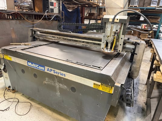 Multicam #1204P, CNC Plasma Machine, 5' x 10' max sheet, 60" x 120 ...