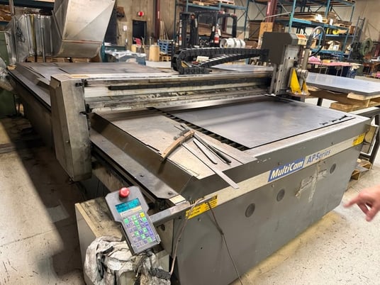 Multicam #1204P, CNC Plasma Machine, 5' x 10' max sheet, 60" x 120 ...