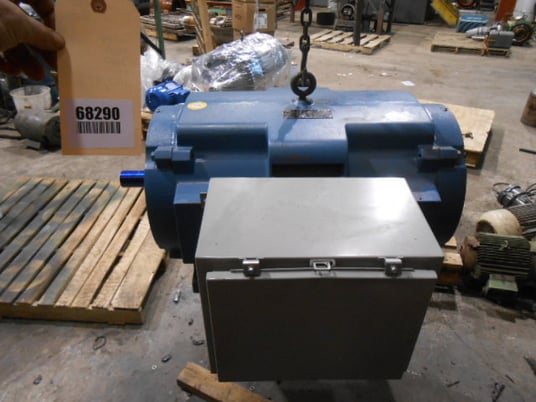 450 HP 3600 RPM Siemens /Weg, Frame 449TS, ODP, rebuilt/new, 460 Volts ...