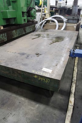 72" x 144" Steel layout plate, #16707 for Sale | Surplus Record