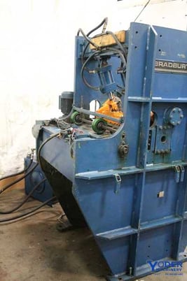 Bradbury, wing bender, 28" width, 15 HP, hydraulic clamp & bending ...