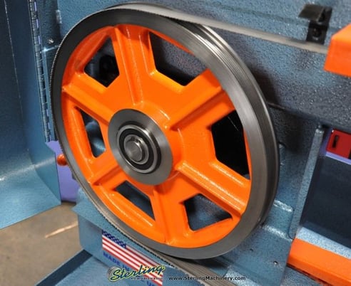 10" x 16" DoAll #400S, miter cutting heavy duty metal, spring loaded ...