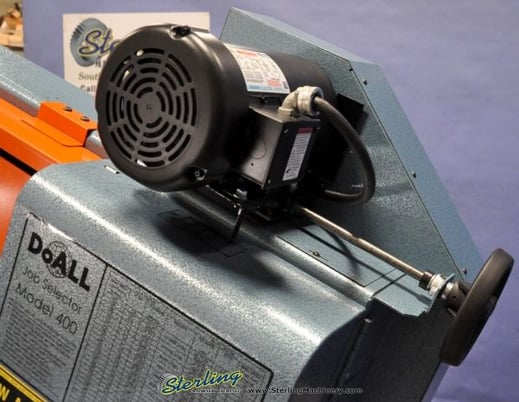 10" x 16" DoAll #400S, miter cutting heavy duty metal, spring loaded ...