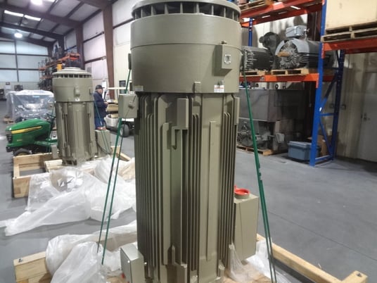 400 HP 1800 RPM General Electric, Frame L5013VP24, VSS, vertical solid ...