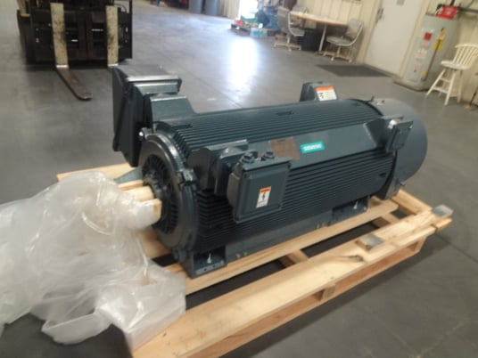 350 HP 1800 RPM Siemens, Frame 509/5010/5011, TEFC, BB, new, 2300/4000 ...