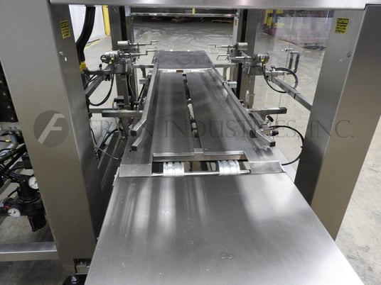 OK International #200, bag former / inserter - cuts, inserts and cuffs ...