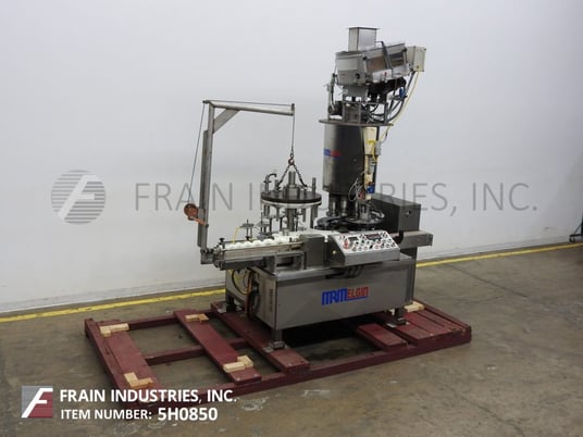 MRM Elgin / Zalkin, Stainless Steel, Monoblock 12 head filling and 8 ...