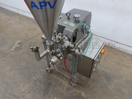 APV Gaulin #15MR8TA, 2-stage, single plunger, laboratory homogenizer ...