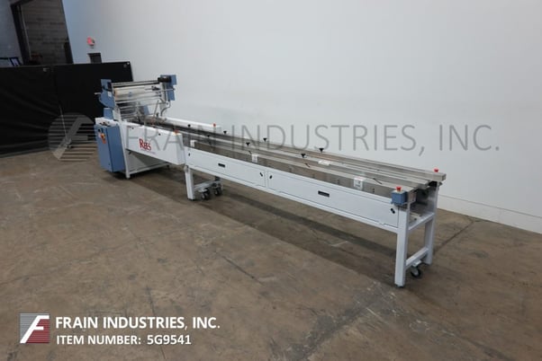 Conflex #CW160, continuous motion, flow thru shrink wrapper, 10-100 ...