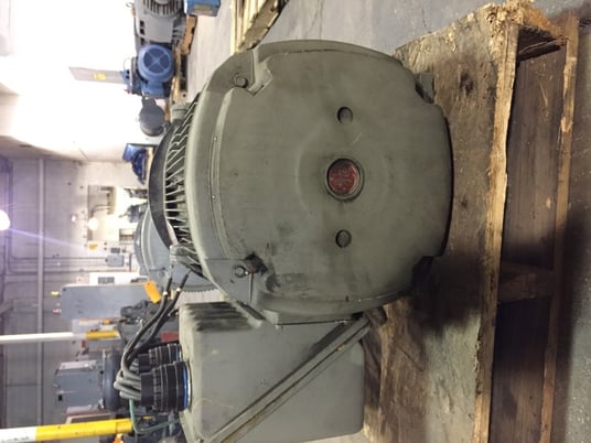 50 HP 3555 RPM General Electric, Frame 324TSD, 121/60 amp, ODP, 230/460 ...