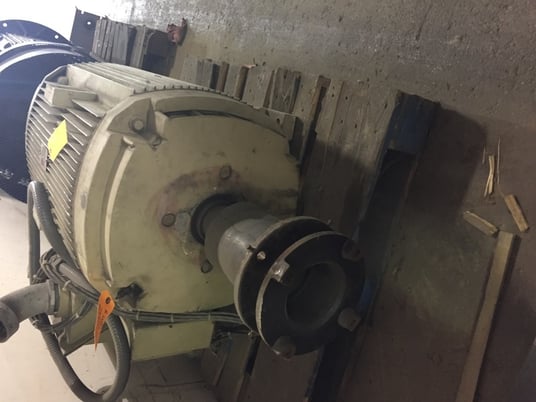 350 HP 1785 RPM General Electric, Frame 449TZ, ODP, 377 amp, 460 Volts ...