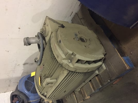 350 HP 1785 RPM General Electric, Frame 449TZ, ODP, 377 amp, 460 Volts ...