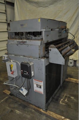 48" x .075" Jaybird #PS7-4805S, 7-roll straightener, 3" dia.rolls, good ...