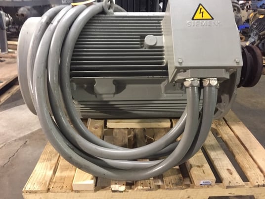 200 HP 1785 RPM Siemens, Frame 315L, TEFC, 275 amps, 460 Volts for Sale ...