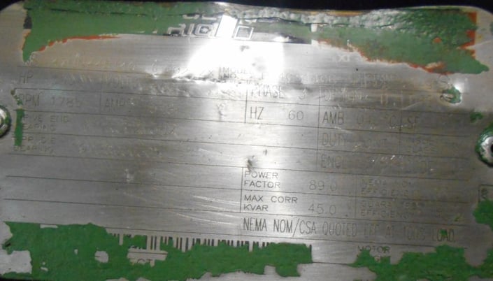 300 HP 1800 RPM Reliance, Frame 445TS, TEFC, 460 Volts for Sale ...