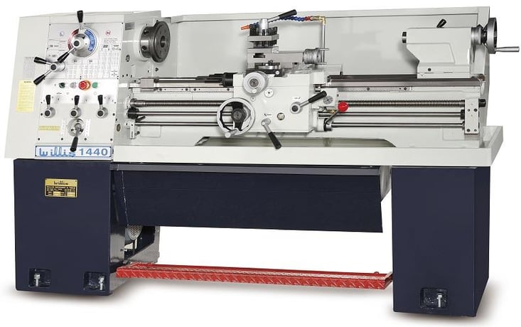 14" x 40" Willis #1440, engine lathe, gap bed, inch/metric threads ...