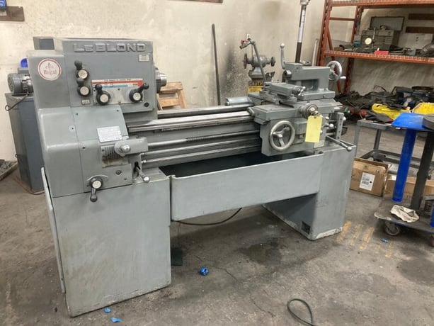 15" x 30" LeBlond #Regal, Gearhead Lathe, 3-jaw chuck, quick change ...