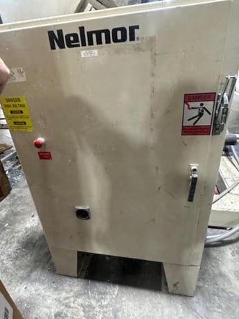 Nelmor #G2244, plastic granulator, 22" x 44" opening, (3) rotor blades ...