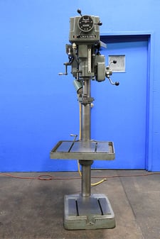 20" Clausing #2276, variable speed drill press, #3MT, 6.5" spindle ...