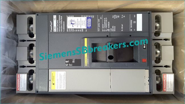 800 Amps, Square D Powerpact, PJ800, 3-pole, 600V., molded case switch ...