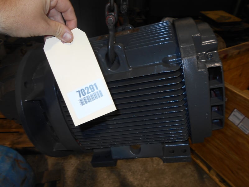 40 HP 1800 RPM General Electric, Frame 324TSD, ODP, rebuilt, 230/460 ...