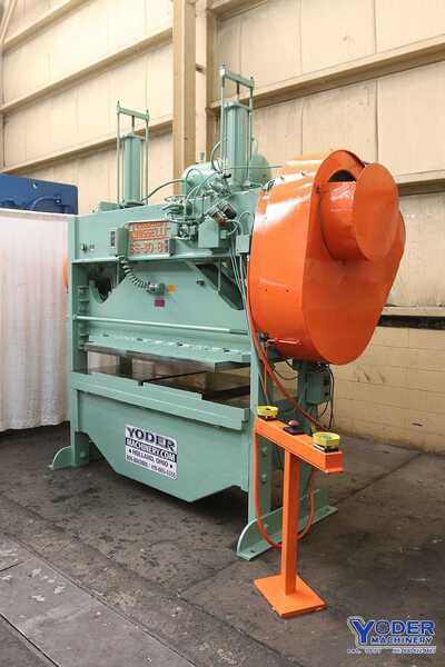 80 Ton, Rousselle #8SS80, straight side double crank press, 80" x30 ...