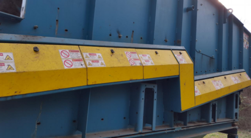 11" x 23" Lubo, double deck star screen, used for Sale | Surplus Record