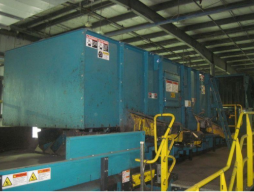 11" x 23" Lubo, double deck star screen, used for Sale | Surplus Record