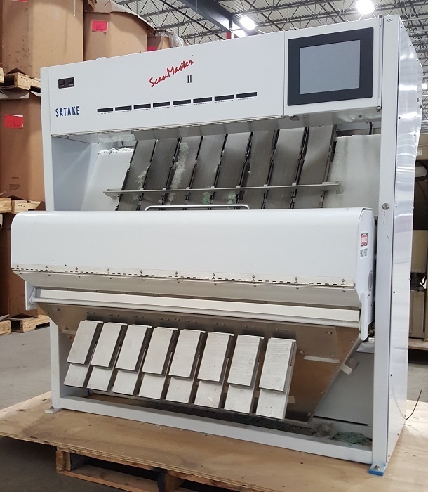 Satake #SMII, optical color sorter, used (2 available) For Sale ...