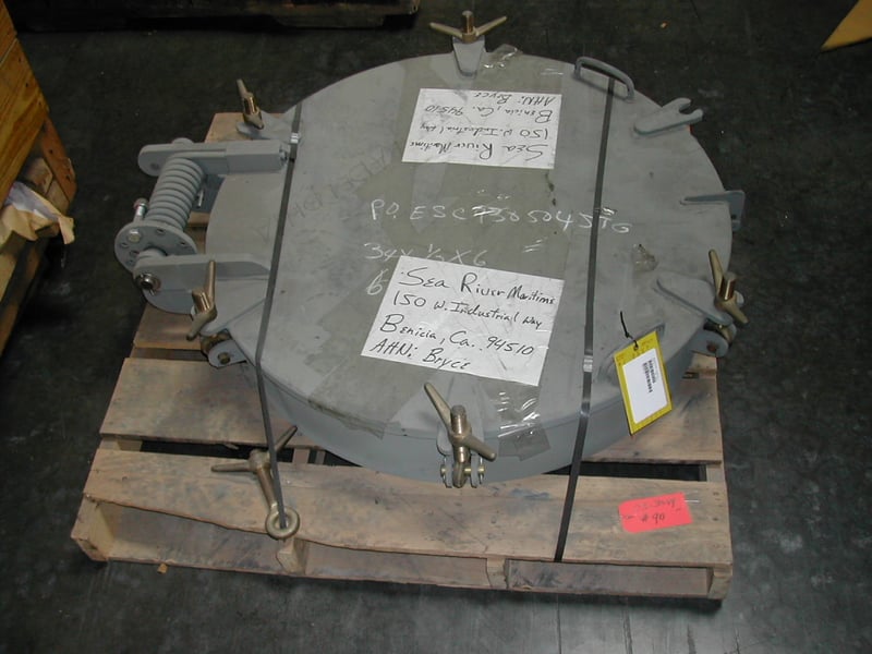 Marine hatch, Scuttle hatch, 34", 6 dogs for closure, new for Sale ...