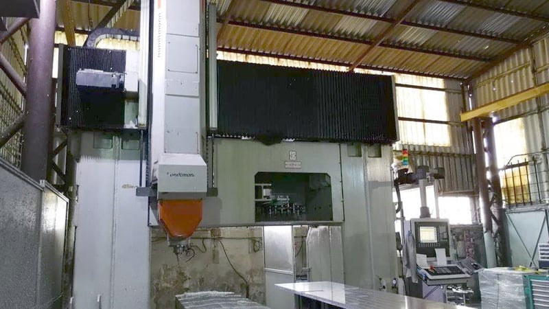 Handtmann #PBZ-DL, 5-Axis CNC profile center, 161" X, 94" Y, 43" Z, 18k ...