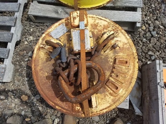 30" Ohio scrap lifting magnet, 75% duty cycle, used For Sale | Surplus ...