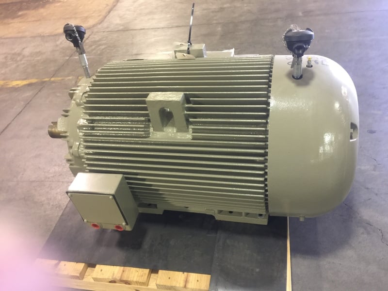 250 HP 1800 RPM General Electric, Frame 447T/449T, TEFC, BB, IEEE841,1. ...