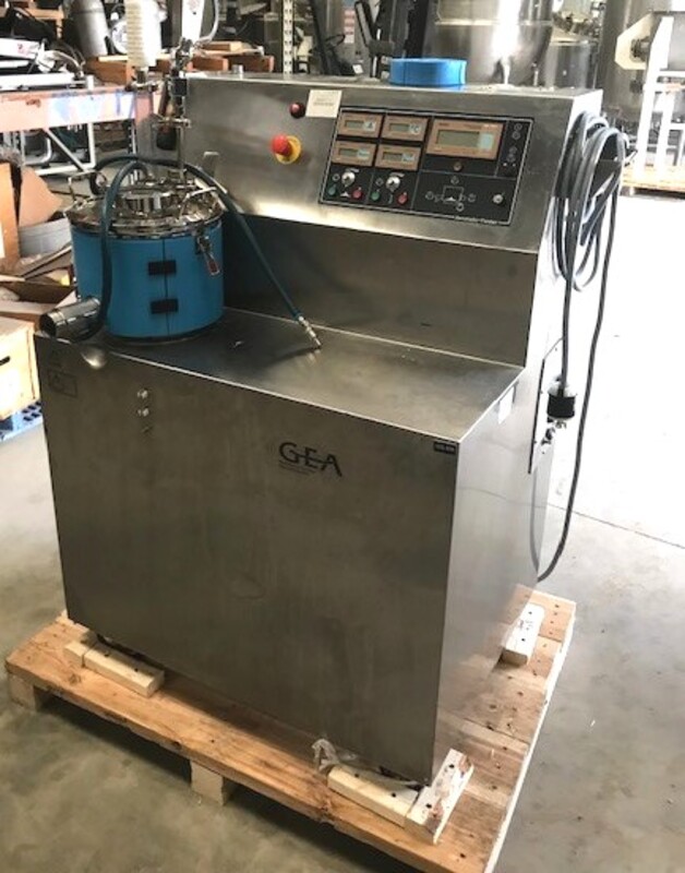 GEA Aeromatic Fielder #PMA-1, high shear mixer / granulator with ...