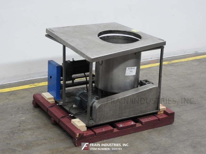 Peters, cream hopper, 35 gallon Stainless Steel storage tank / hopper ...